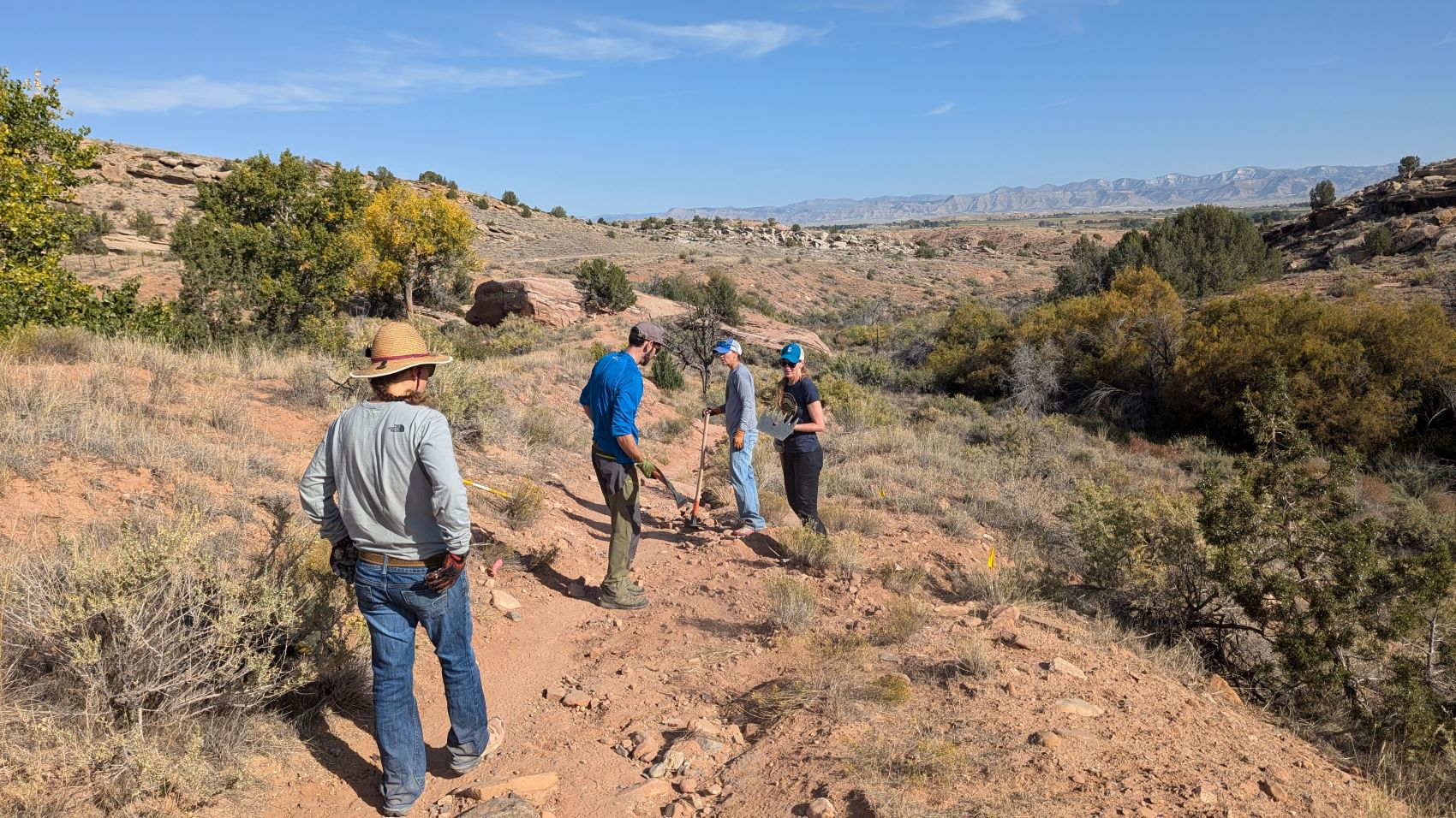 MMS Trail work day 2024 | Mesa Monument Striders Running Club